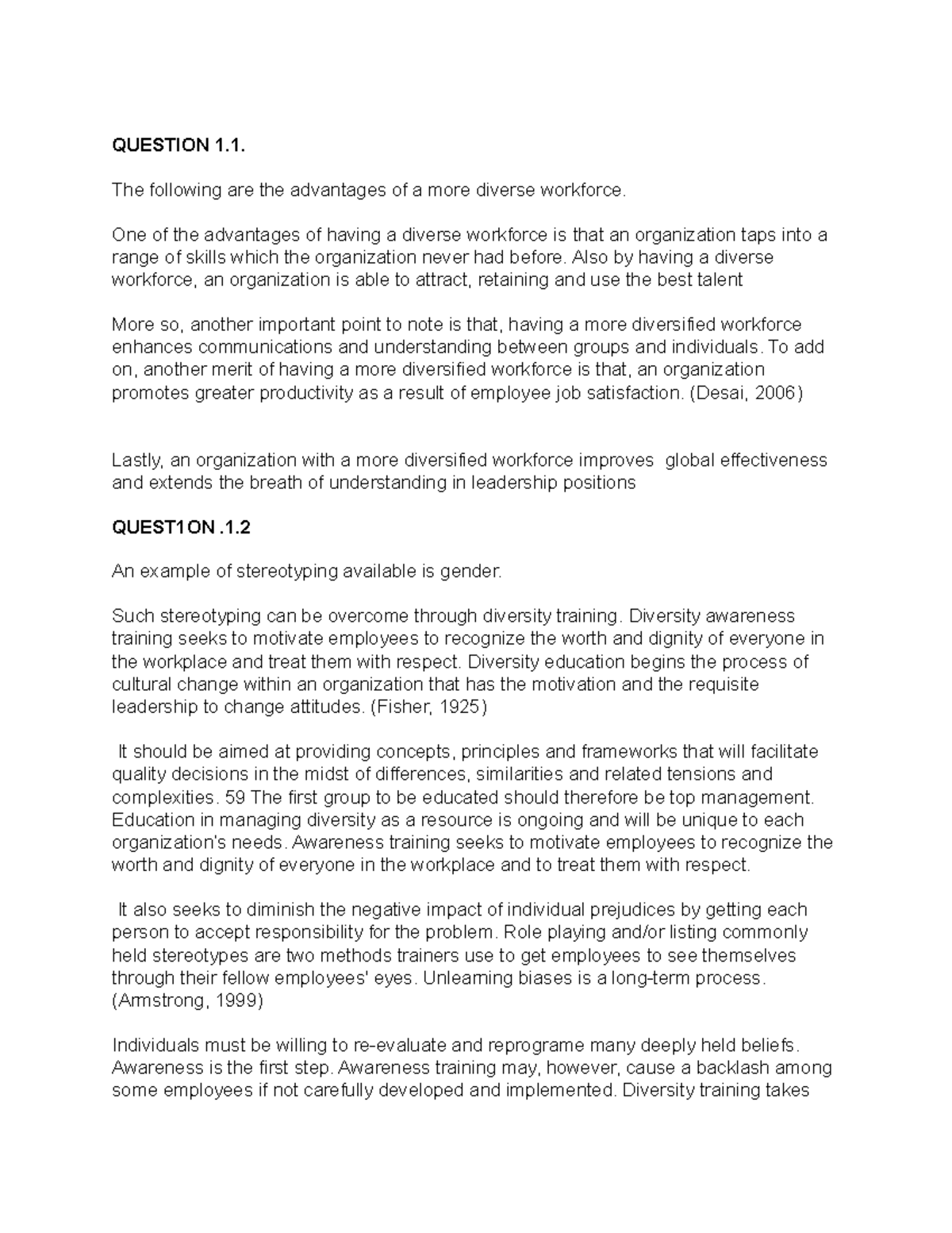 Human Resource Maintenance and Retention 2 Assgnmnt 2 - QUESTION 1. The ...