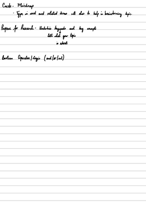 Initial Reflection - Notes. - 1 Initial Reflection Akeelah Green ...