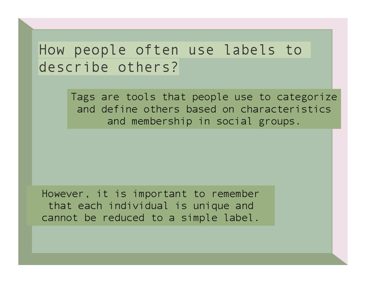 Cultura global 1 act 2 - Tags are tools that people use to categorize ...