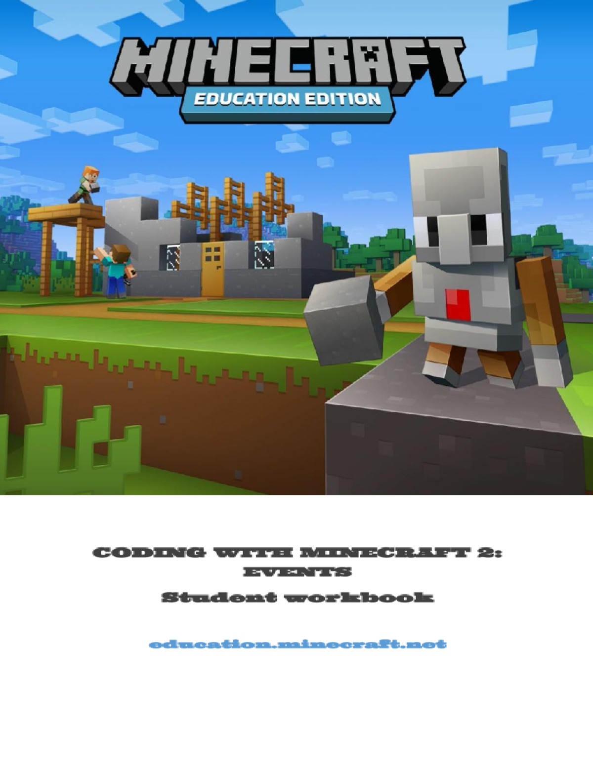 Coding with Minecraft Using Minecraft Education - CONTENTS Overview ...