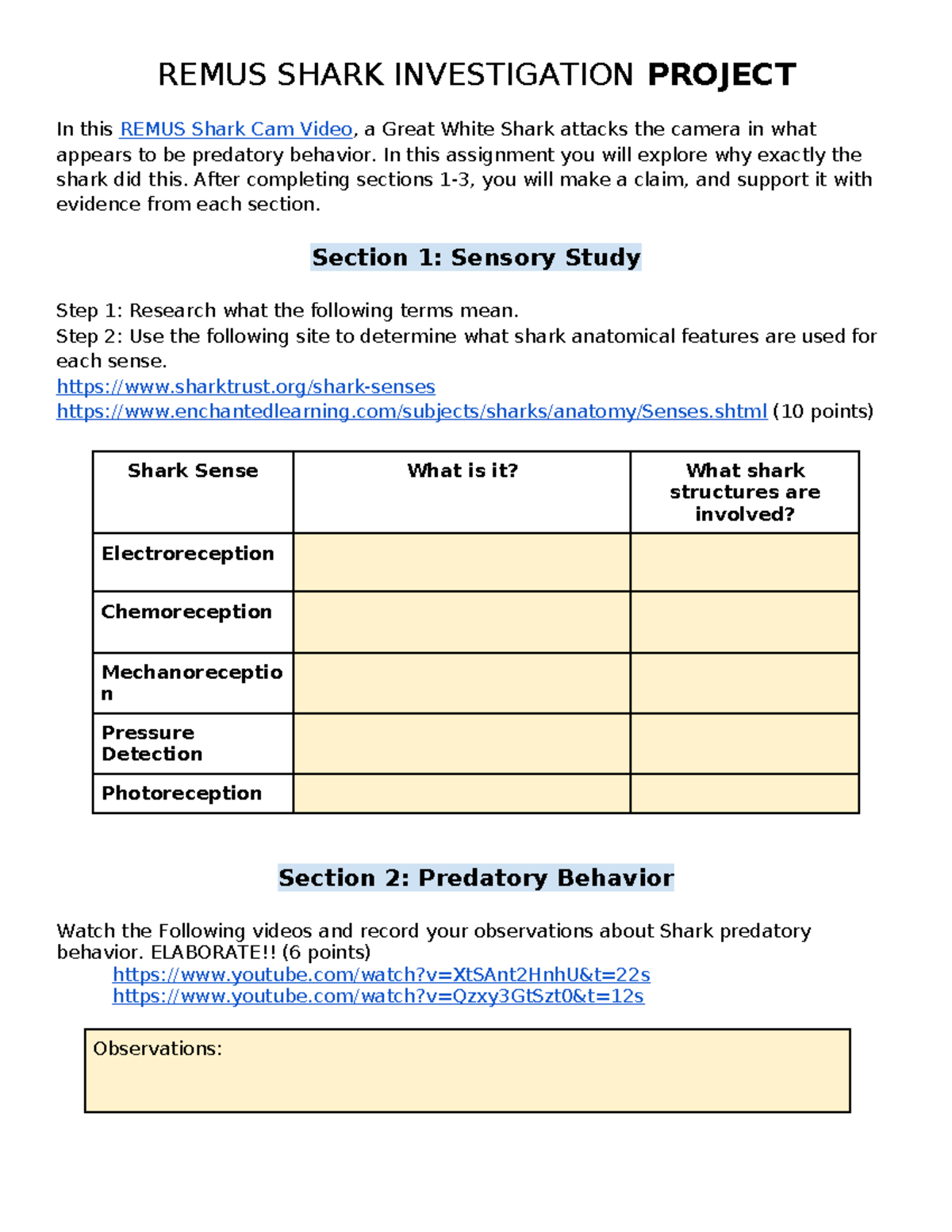 10-Remus Shark Investigation - REMUS SHARK INVESTIGATION PROJECT In ...