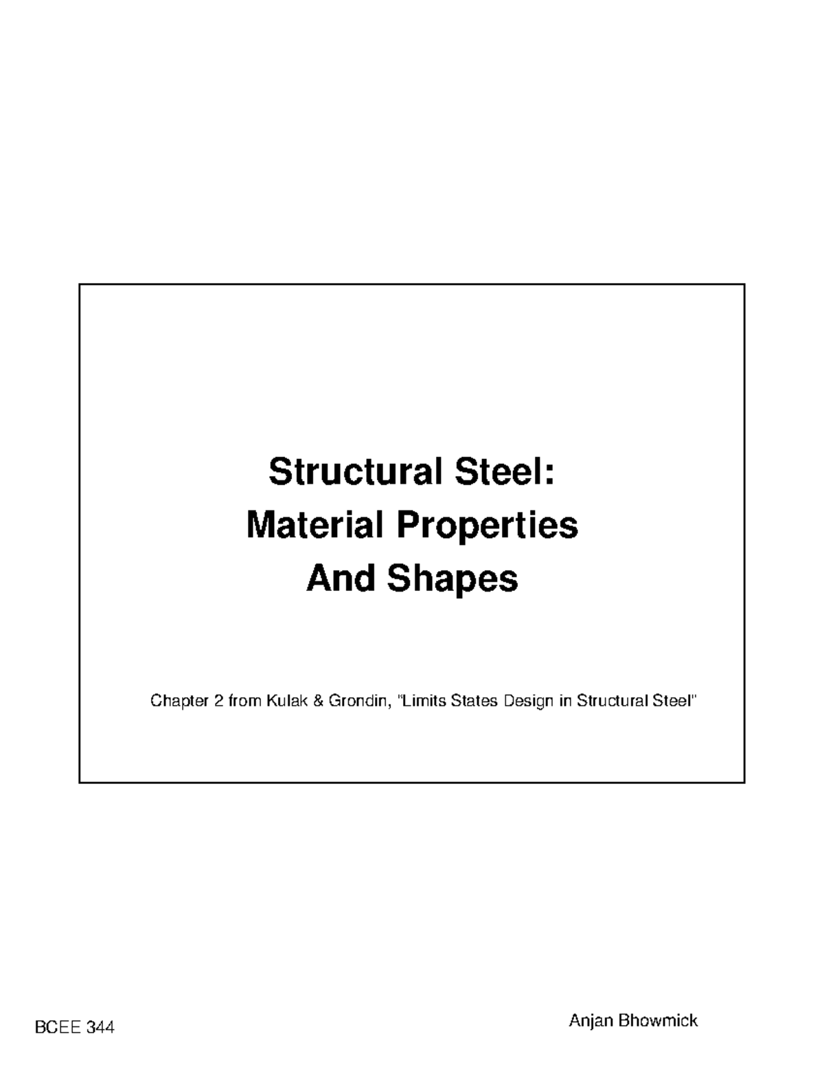 Structural Steel Properties - Structural Steel: Material Properties And ...