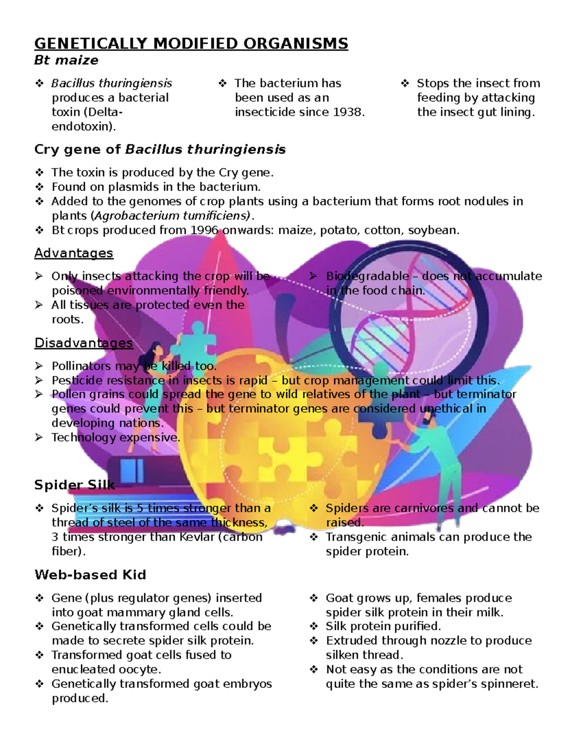 BIO Q3 Lesson 2 Genetically Modified Organisms - GENETICALLY MODIFIED ...