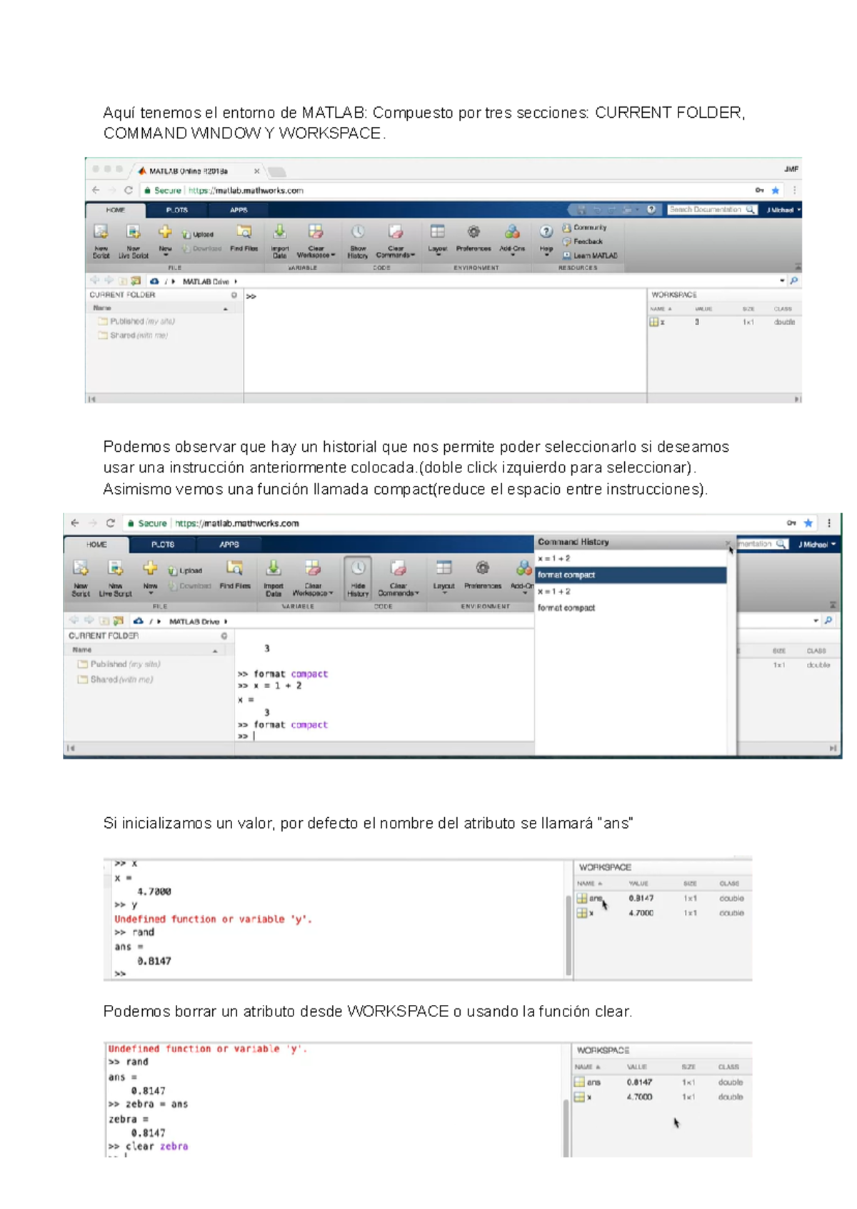 Apuntes Matlab - Resumen Técnicas de programación - Aquí tenemos el ...