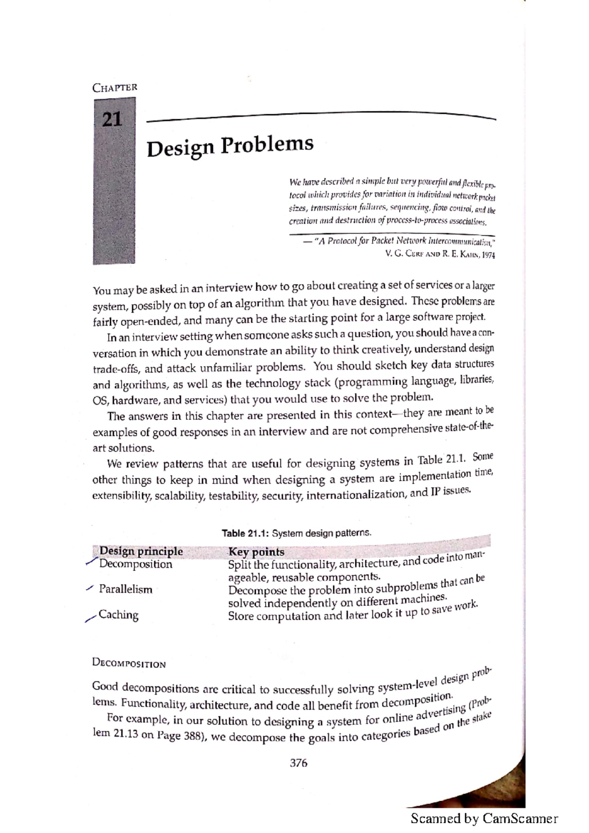 System design notes or chapter - Information Technology - Studocu