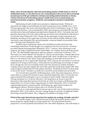 SOC 1305 Social Behavior Observation - Observation of Social Behaviors ...