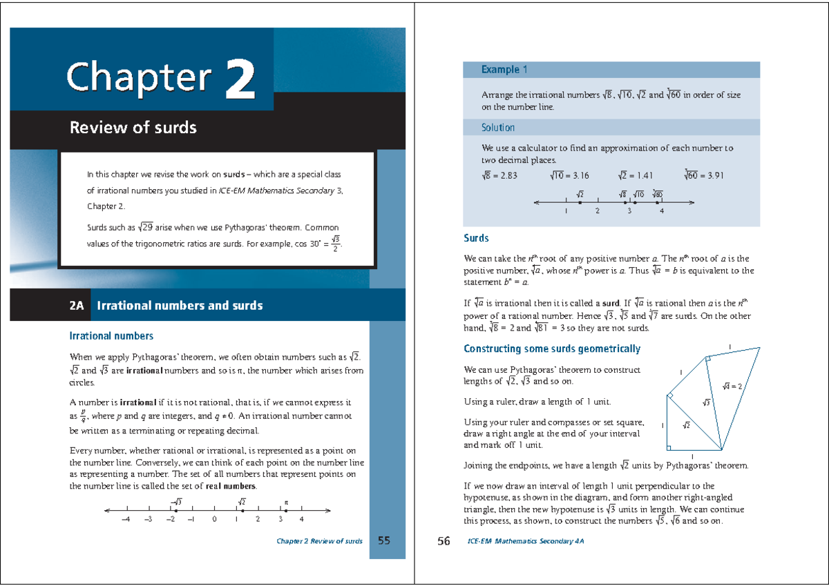 CH-2 Surds - Chapter 2 from ice book for revision - ####### In this ...