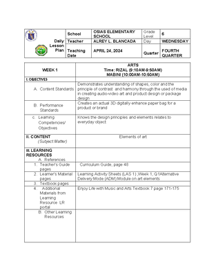 Module 1 PE2 PDF - Module I: Rhythm and Dance Lesson Objectives: At the end of this module, the ...