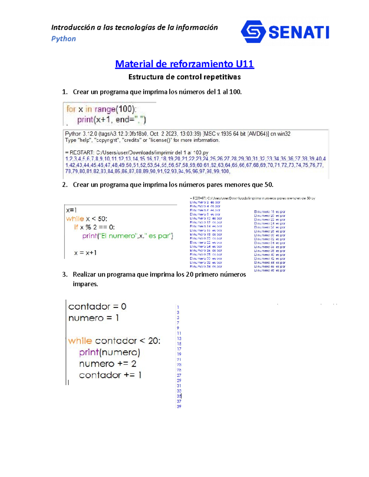 Material de reforzamiento U11 mirella valeria rodriguez vasques ...