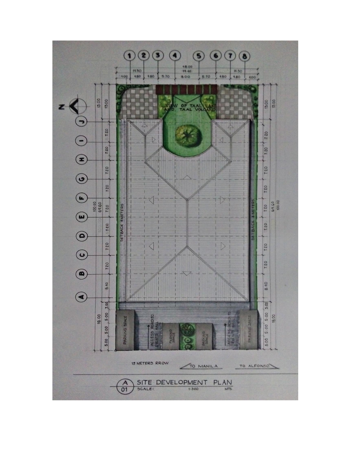 Design 2- Final Plate - A PROPOSED TWO-STOREY EVENT HALL - SITE ...