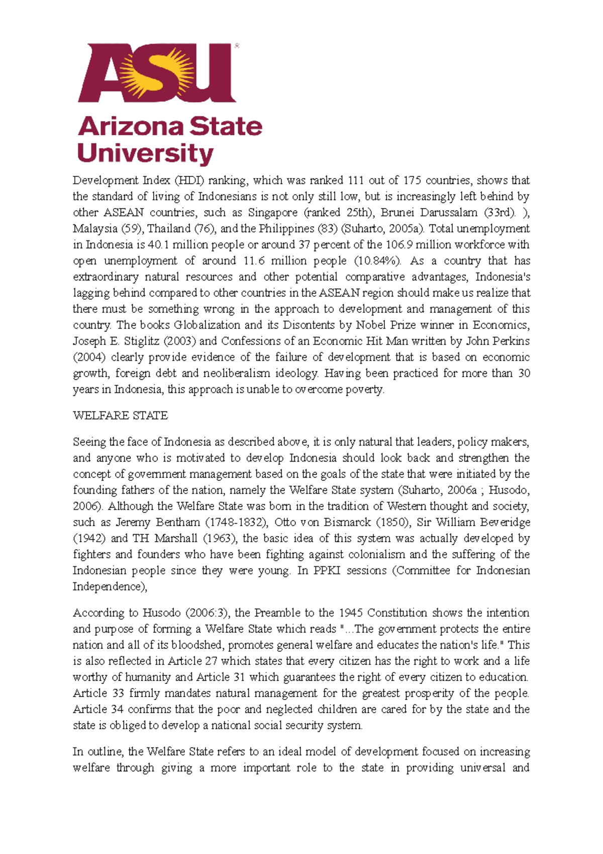 New Material Economic Lecture Notes and Summaries From Study in Arizona ...