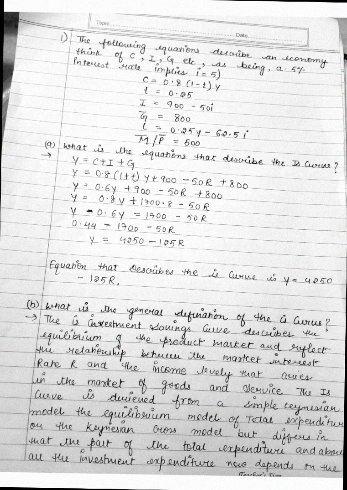 Assignment eco - BA 501 - Studocu