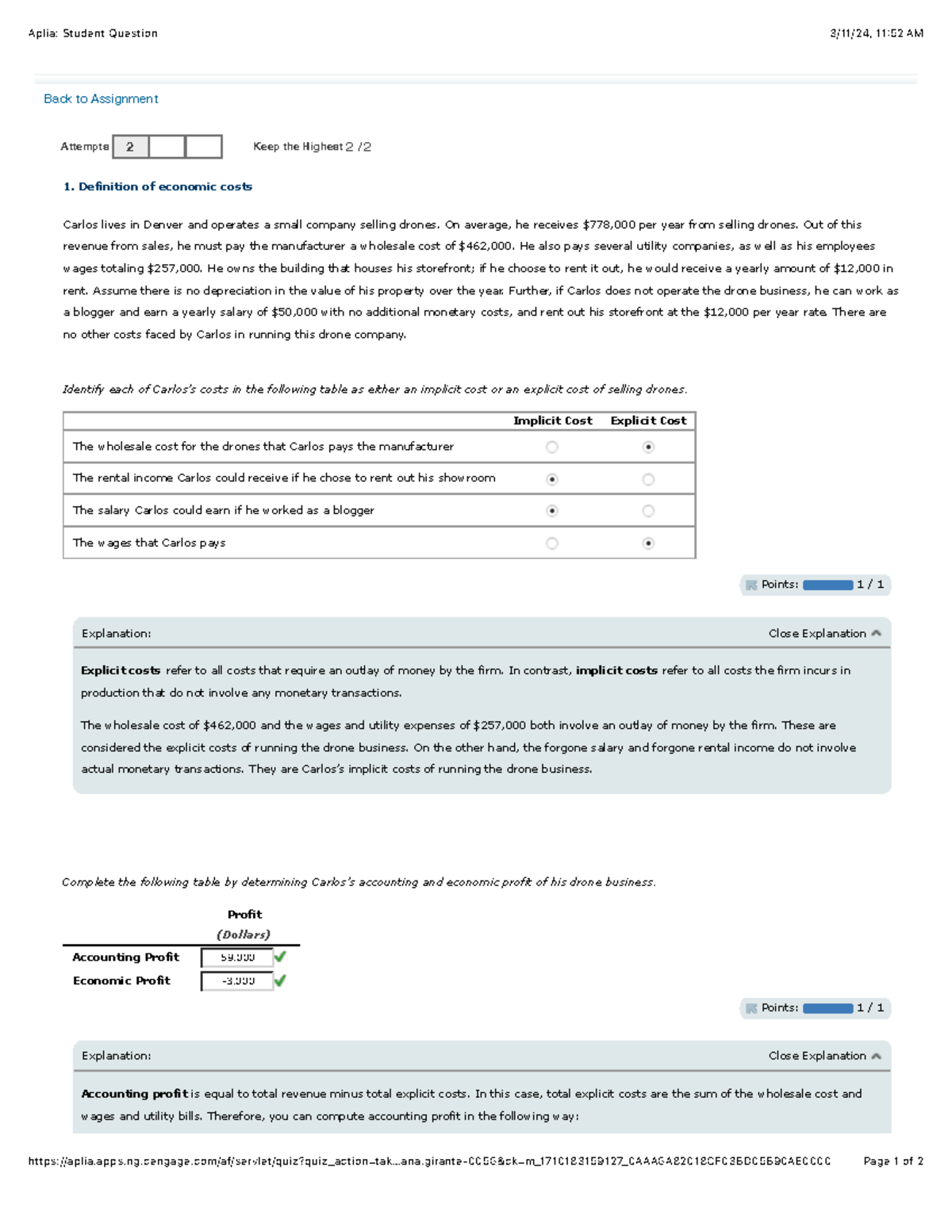Aplia: Student Question - apps.ng.cengage/af/servlet/quiz-0056&ck=m ...