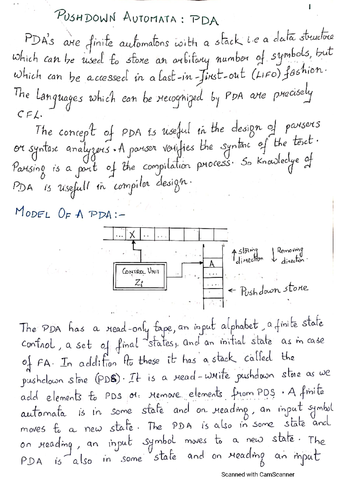 PDA - CSE (Software Engineering) - Studocu