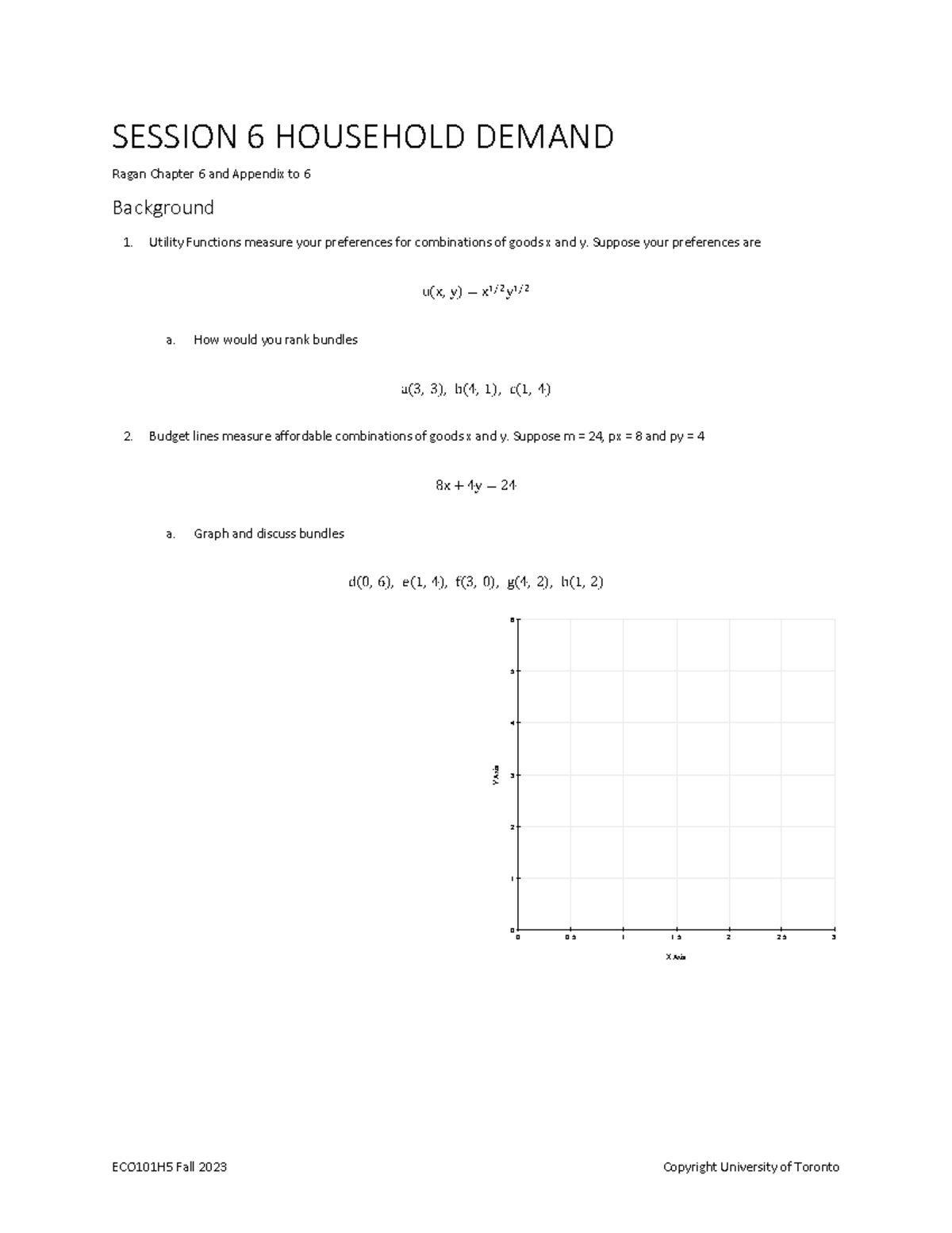 06 Hoiusehold Demand - good practice - SESSION 6 HOUSEHOLD DEMAND Ragan ...
