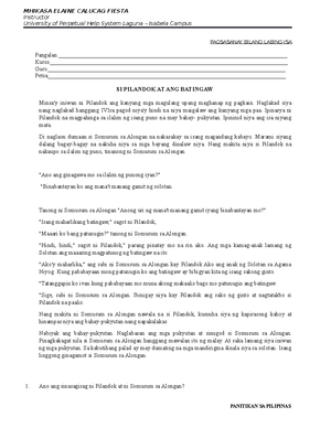 Learning Task 7 - Teaching Internship - Learning Task 7 Using ...