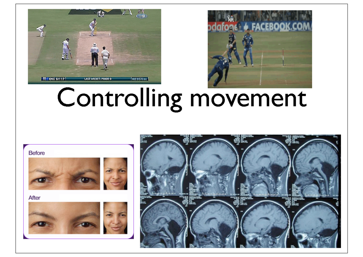 Controlling Movement - Lecture notes 10 - PSYC2400 - UoN - Studocu