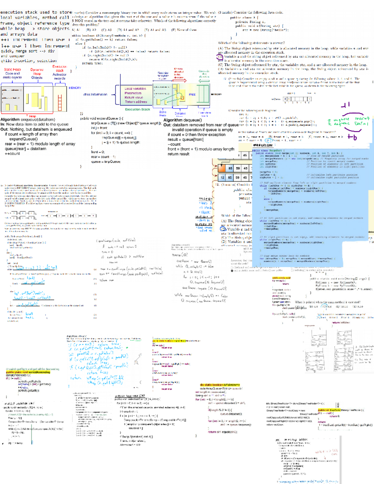 1027 Final Cheatsheet - CS1027b - Studocu
