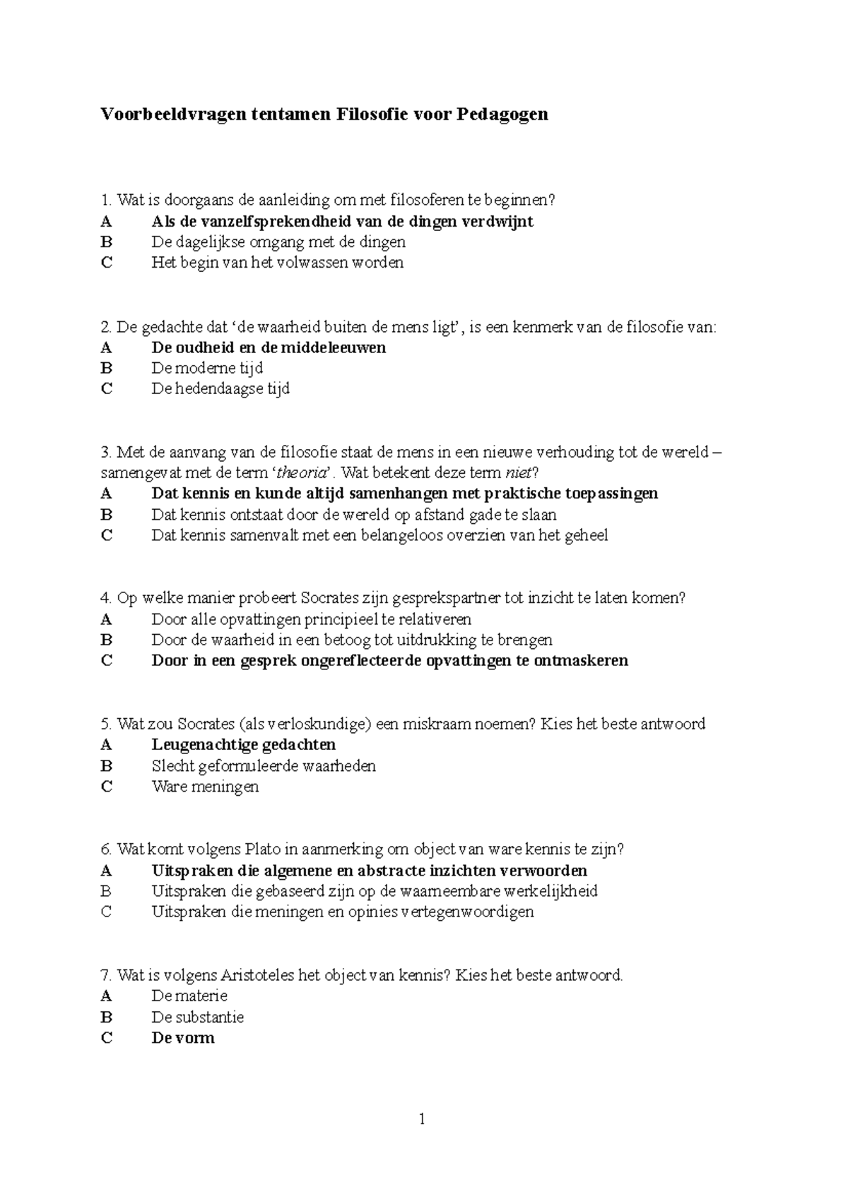 9100138522247148654allevoorbeeldvragen Na Iedere Les Voorbeeldvragen Filosofie Examen Leshtml