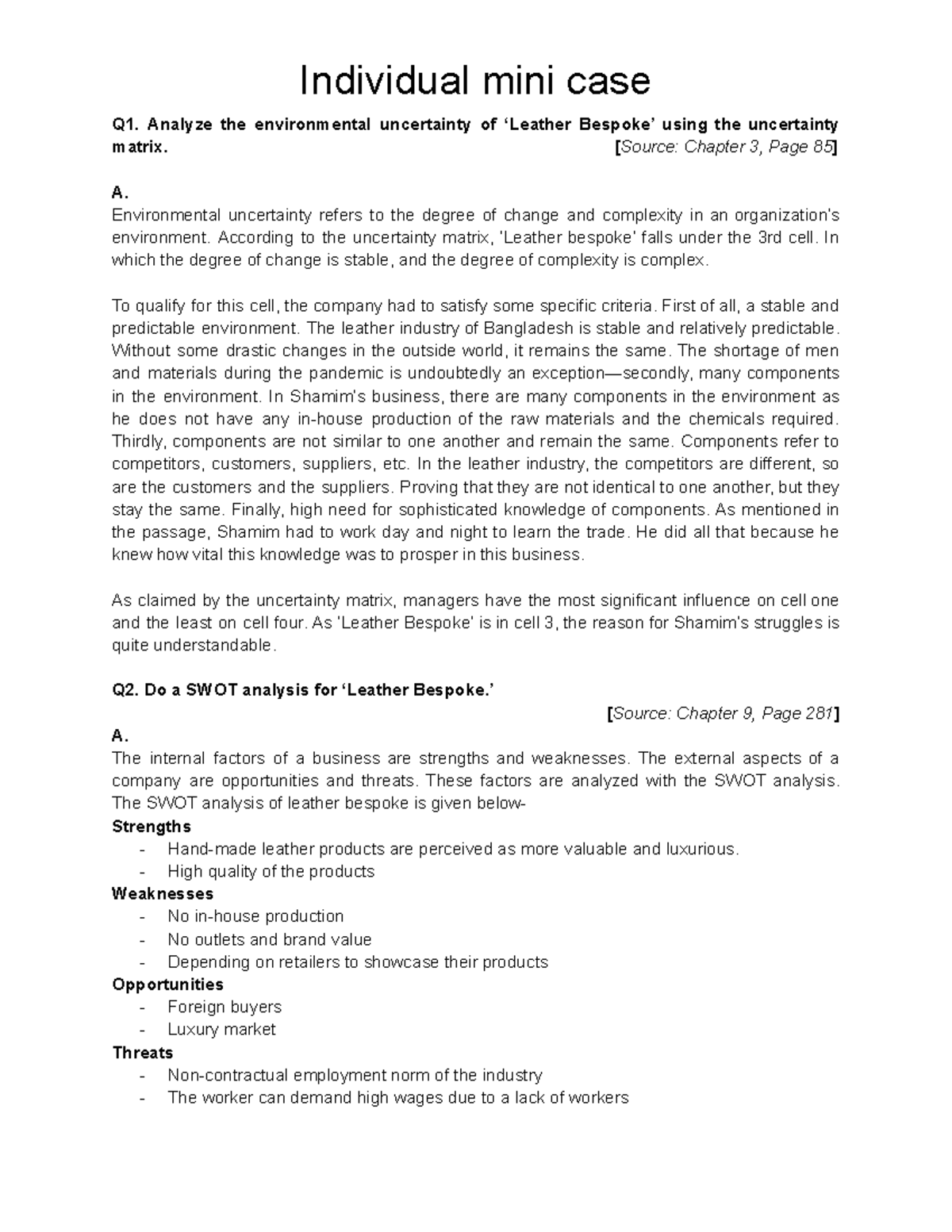 Leather bespoke -Individual mini case - Individual mini case Q1 ...