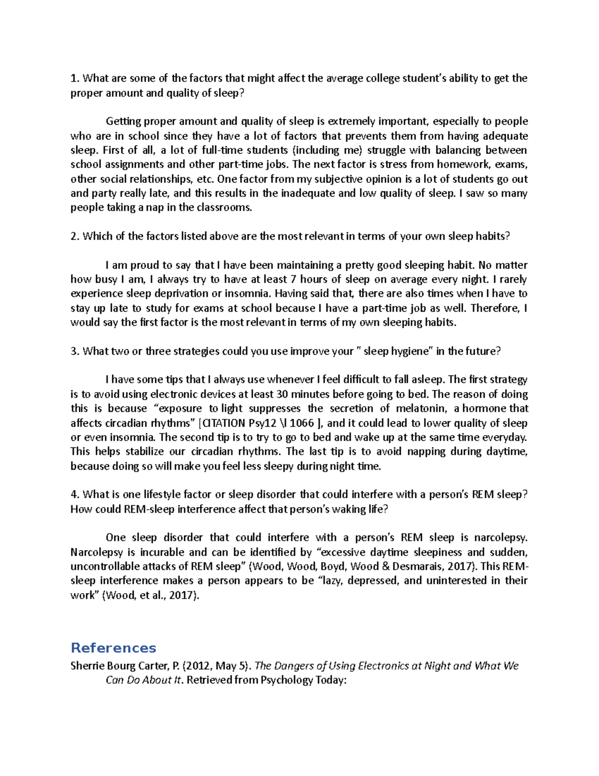 Discussion Week 5 What Are Some Of The Factors That Might Affect The discussion-week-5-what-are-some-of-the-factors-that-might-affect-the