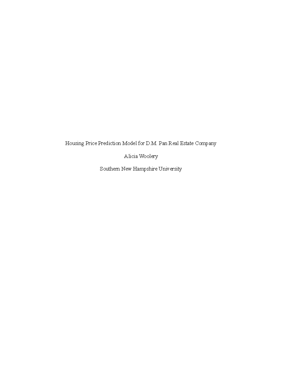 MAT 240 Module Three Assignment - MAT240 - SNHU - Studocu