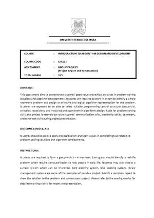 1.2 Goal Statement 5 Approach (2) baru - Diploma In Computer Science ...