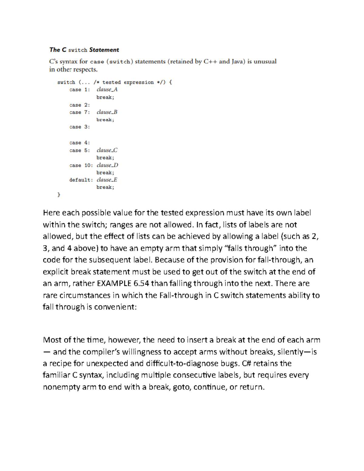 Comp348 - chpt3 important parts - Here each possible value for the ...