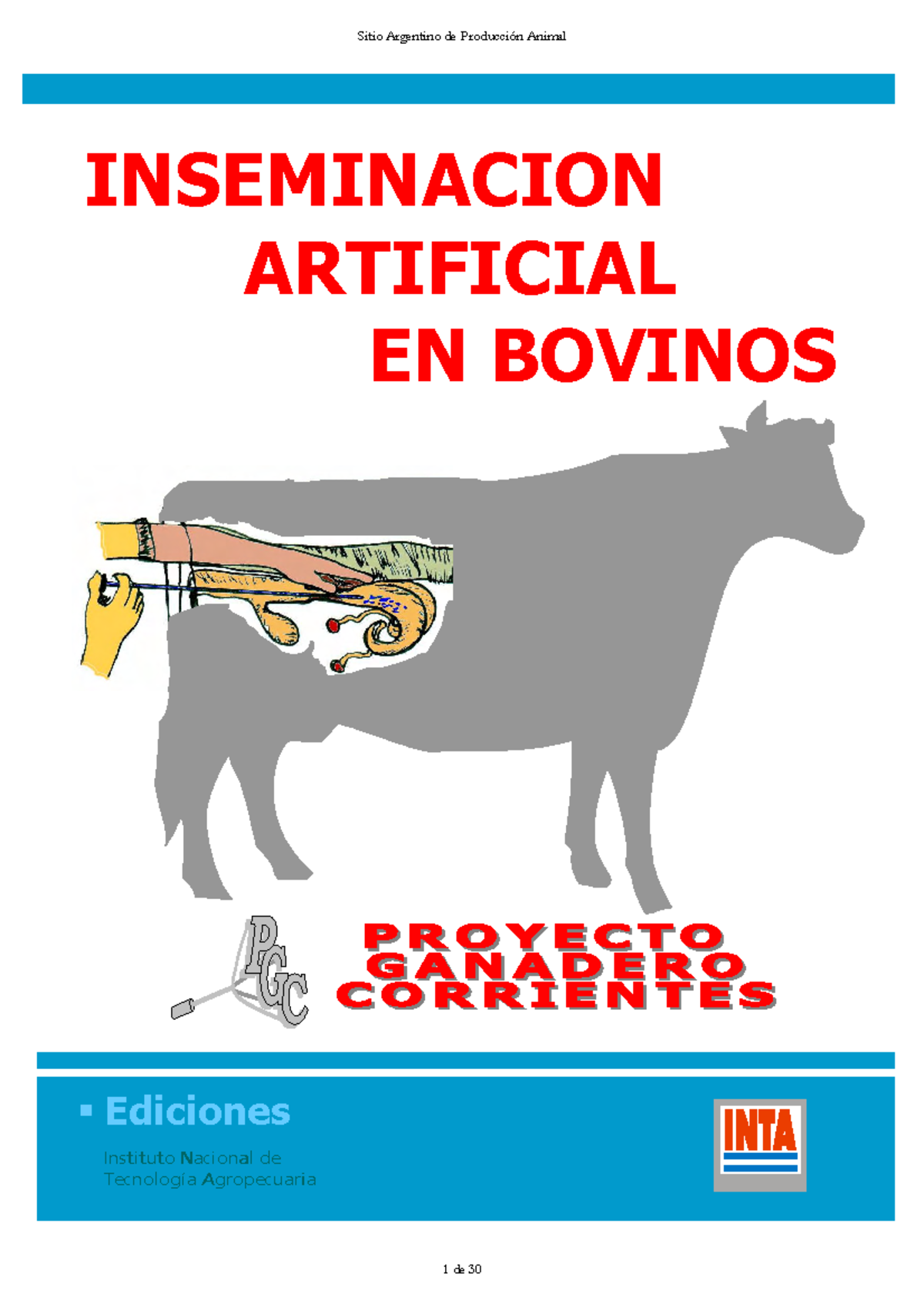 Proceso de inseminación artificial en bovinos, breves y precisos - - Studocu