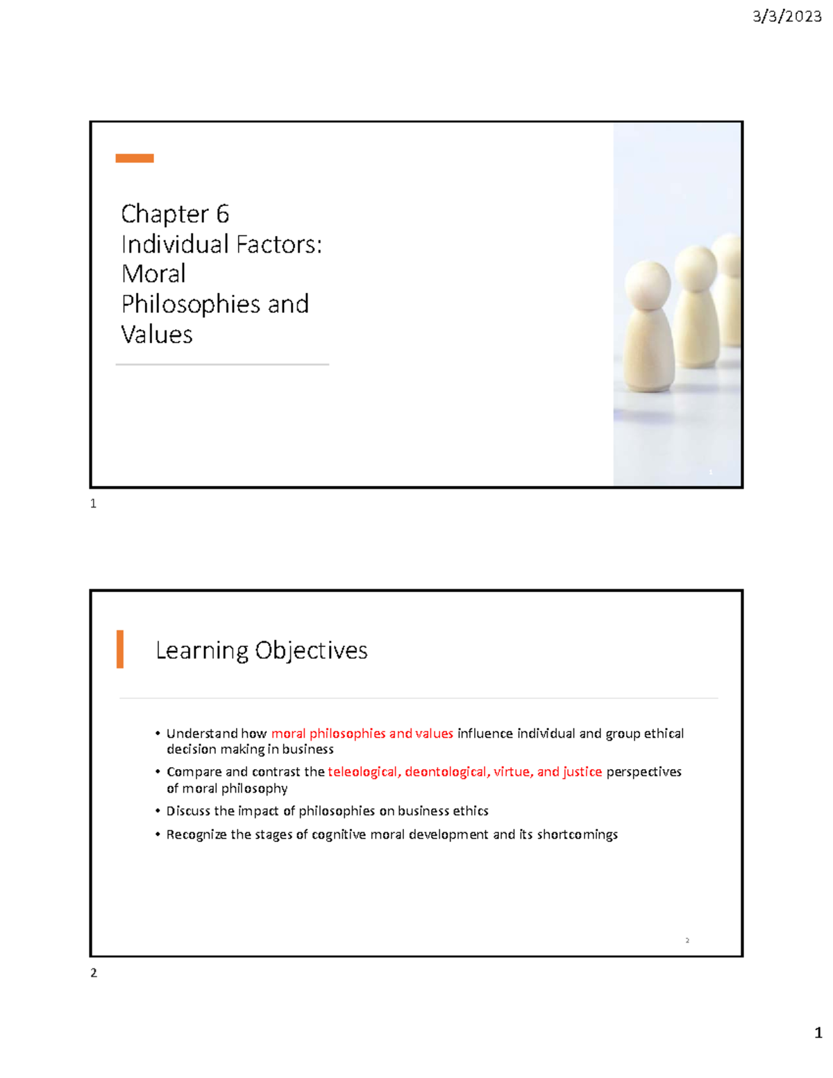 Ferrell BE ch06 PPT - law for business - Chapter 6 Individual Factors ...