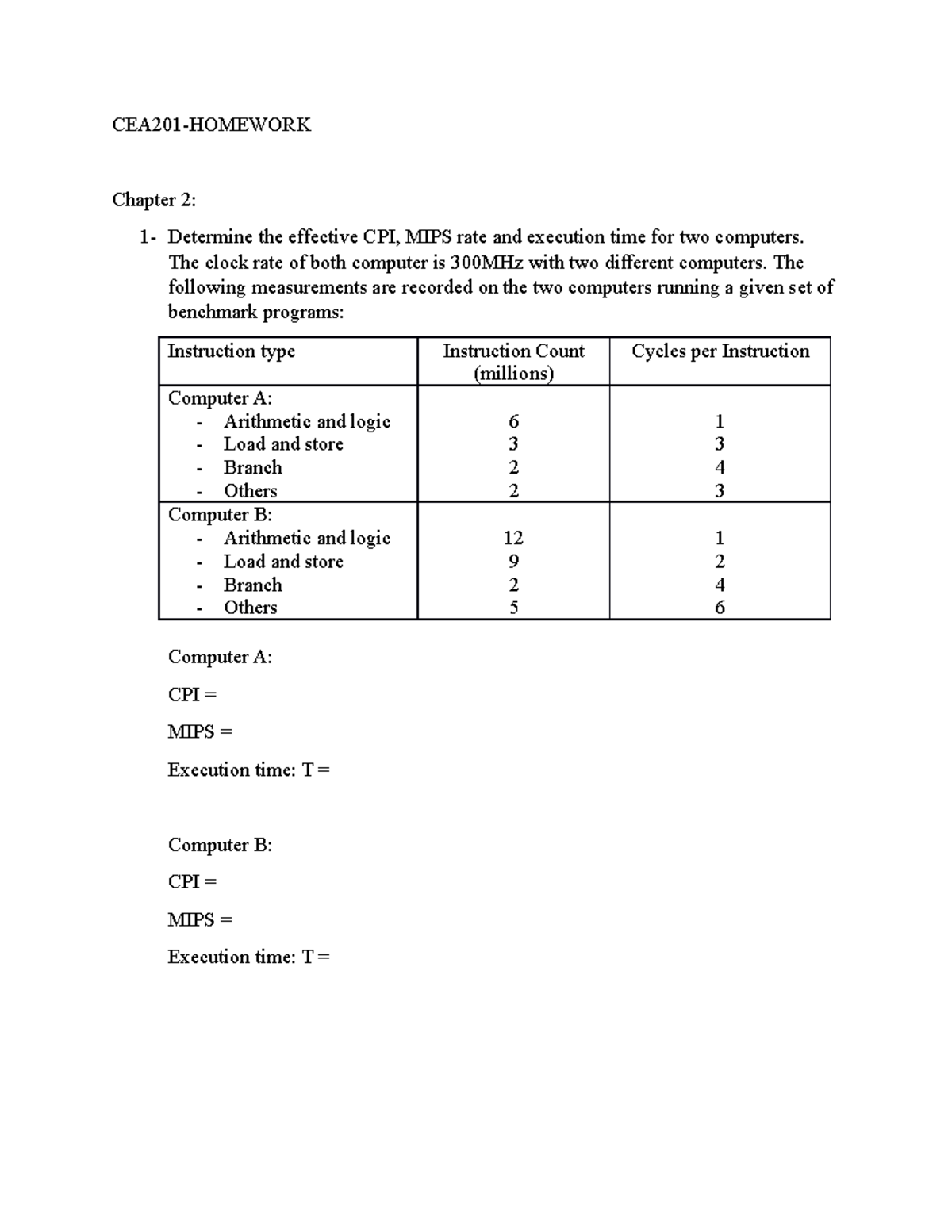 CEA201-HW - huighugh gui g ygui g yugy - CEA201-HOMEWORK Chapter 2: 1- Determine the effective ...