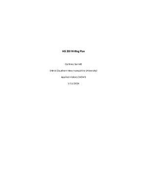 Module 6 Lab work I got an A on this assignment - Determination of ...