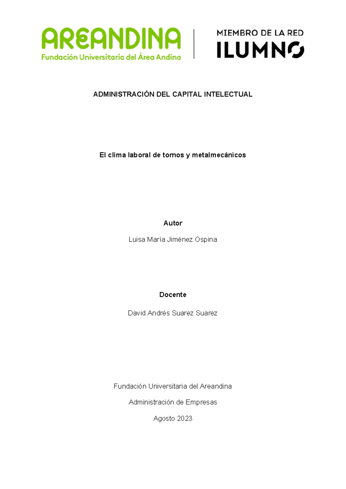 Eje 3 - Administración del Capital Intelectual - ADMINISTRACIÓN DEL ...
