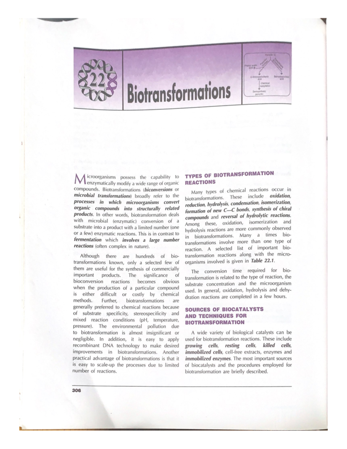 Biotransformations - 6th semester biotechnology notes - B. Pharmacy ...