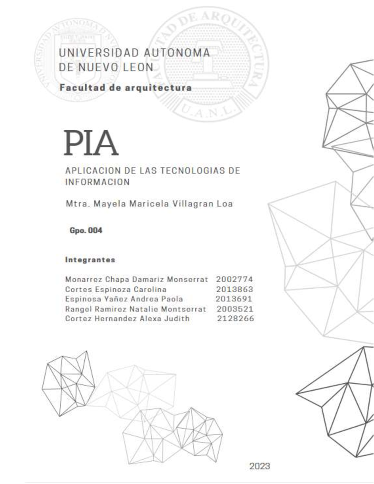 PIA. ATI - pia - EVIDENCIA 1. Maestro de obra ¿Qué rol juega el maestro de obra en la ...