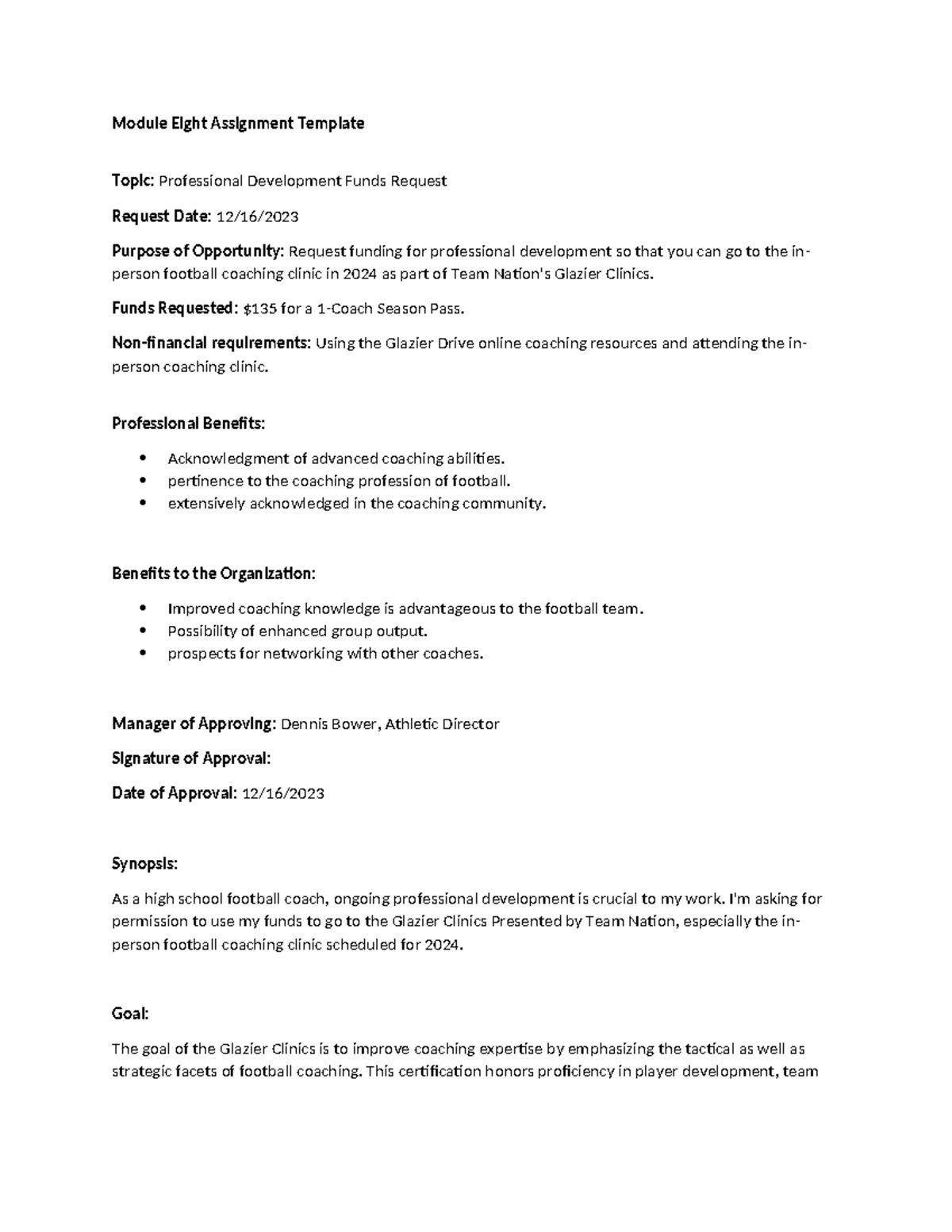QSO 321 8-2 assignment - Module Eight Assignment Template Topic ...