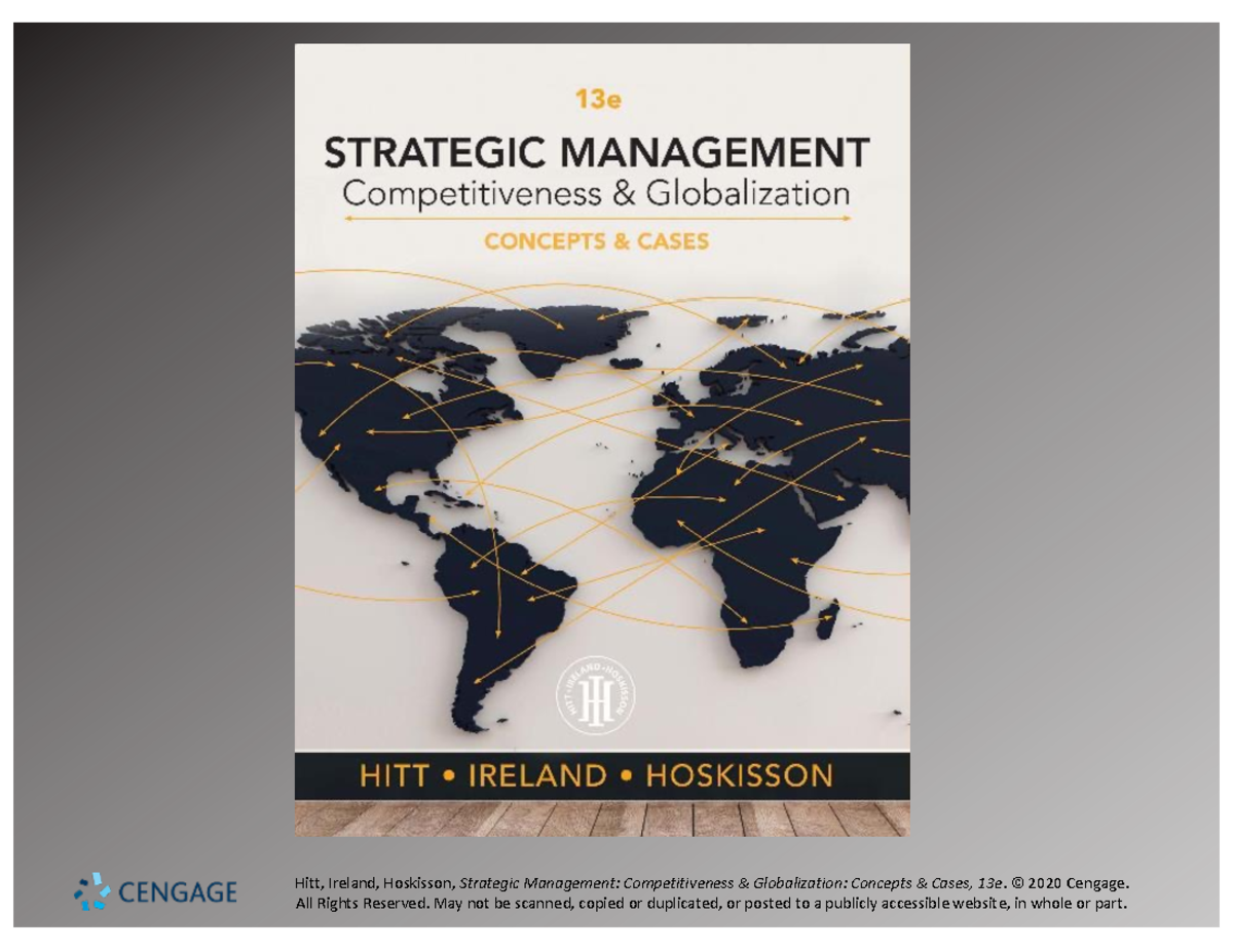 Chapter #8 Slides - International Strategy - Hitt, Ireland, Hoskisson ...