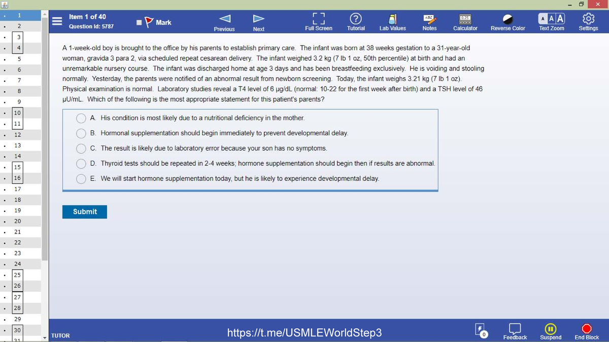 Advanced - Endocrine Block 1 - 2 CJ 5 6 7 8 9 1 • 12 13 • 14 6 17 18 19 ...