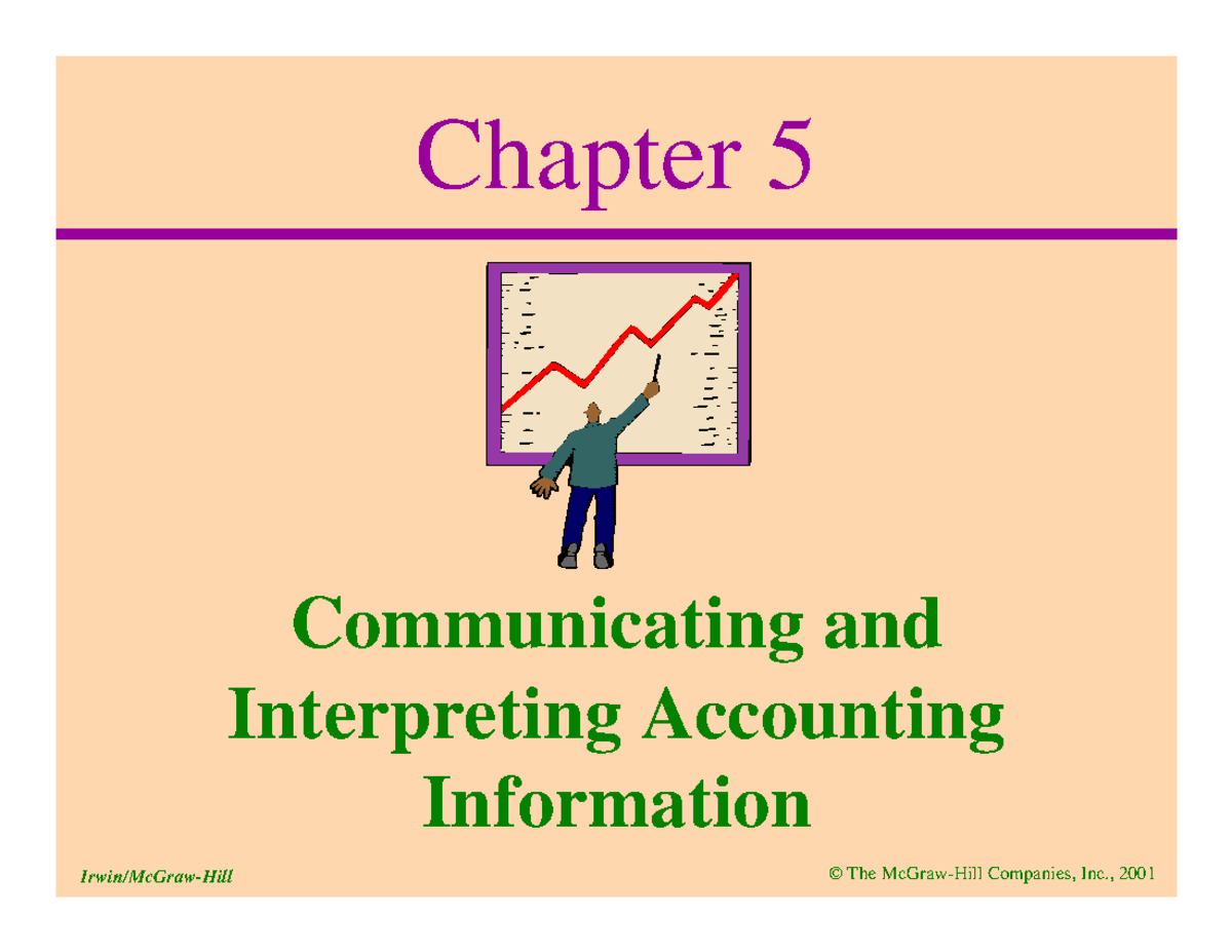 Chap005 lecture notes for financial accounting - Chapter 5 ...