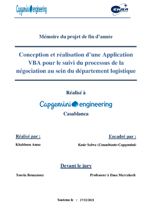 exercice en automatisme - Page 1 Travaux Dirigés 3 : GEMMA Exercice 1 ...