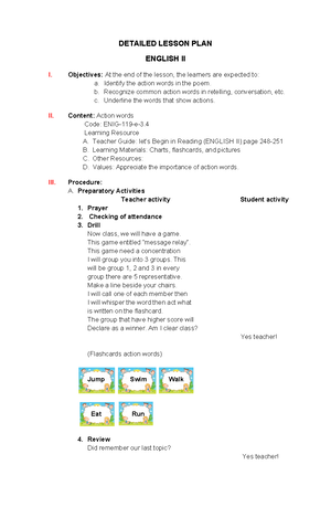 461680257 Five Basic Shapes - Lesson Plan in Arts I I. Objectives a ...