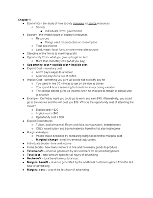 Previous Final (Econ) - Economics Assignment/coursework - ECON 201 ...