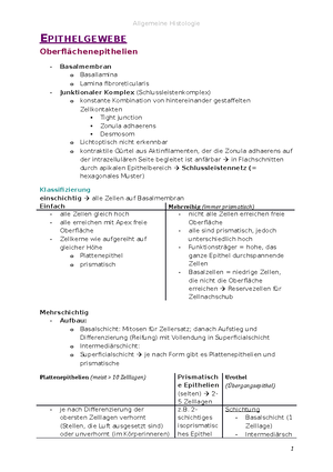Kompaktwissen - VL und Histolupe Bilder! - HISTOLOGIE - Lehre von ...