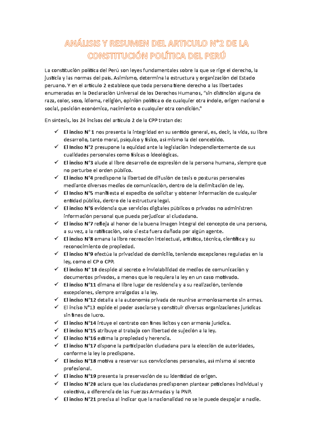 Resumen del articulo 2 - ANÁLISIS Y RESUMEN DEL ARTICULO N° 2 DE LA ...