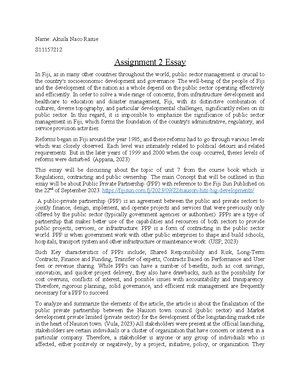 MG214 Assignment 1 Final - Name: Akuila Naco Rasue Student ID: s ...