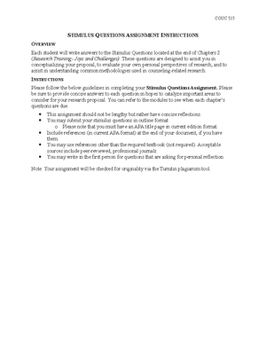 Topic Selection Final Topic Selection Assignment Instructions 202240 ...