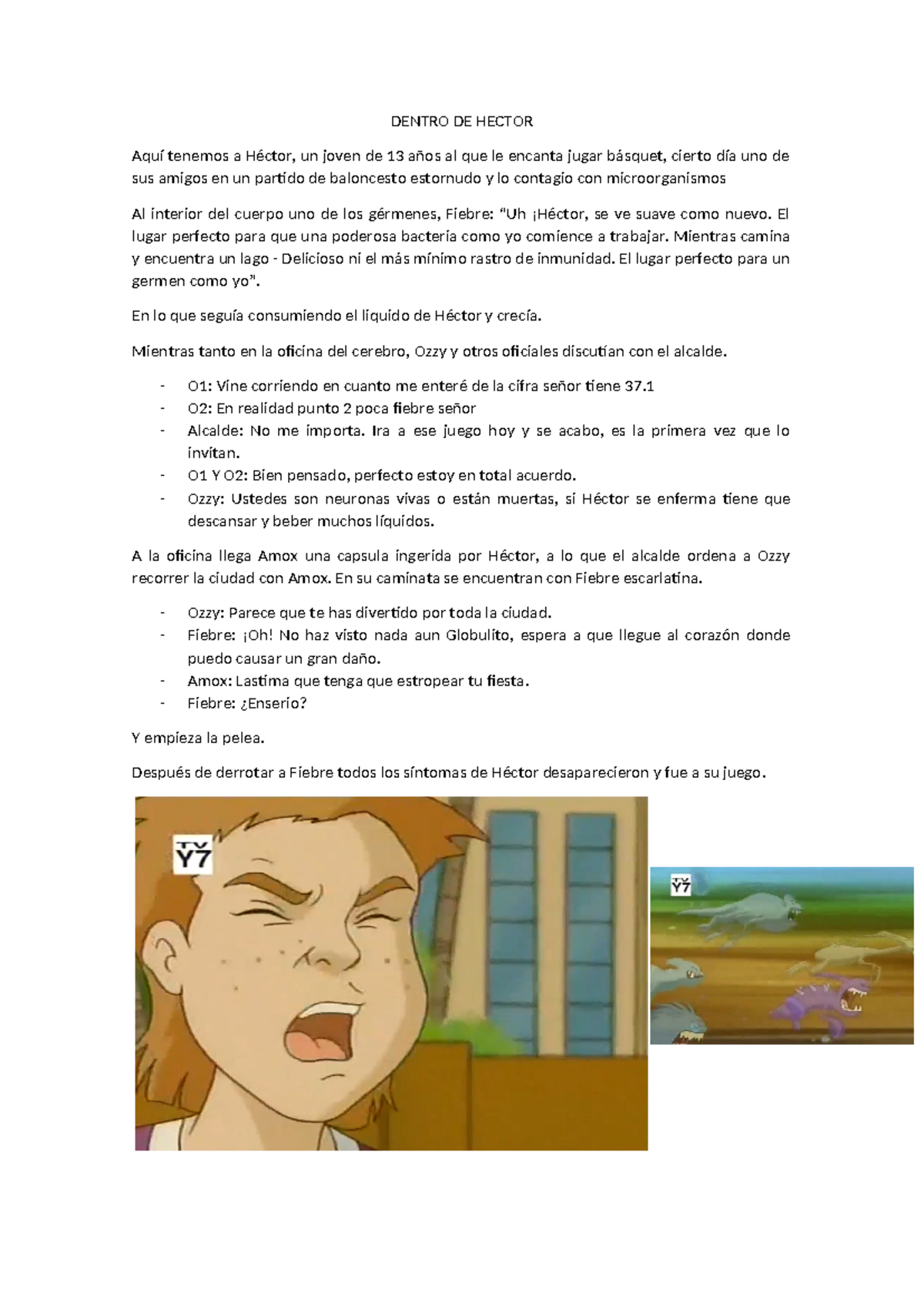 Dentro DE Hector - DENTRO DE HECTOR Aquí tenemos a Héctor, un joven de ...