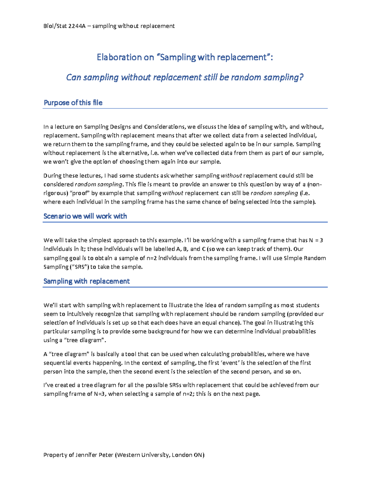 Can Sampling Without Replacement Be Random Sampling Elaboration On Sampling With Replacement