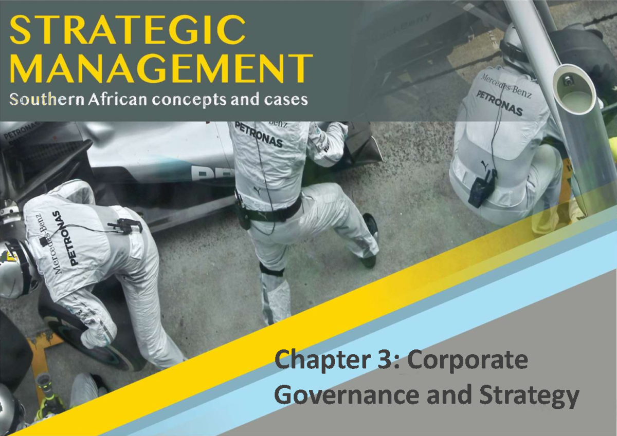 Chapter 3 THE STRATEGIC MANAGEMENT PROCESS - Chapter 3: Corporate ...