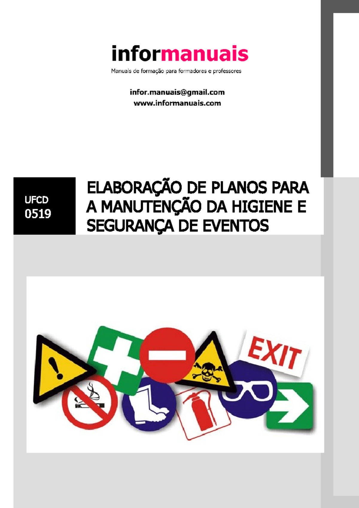 Manual toe ufcd 0519 - elaboraao de planos para a manutenao da saude ...